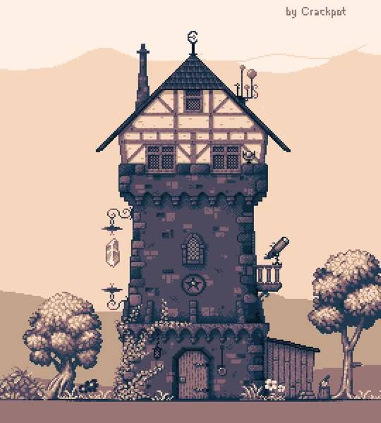 [OC] Crazy little mage tower | Scrolller