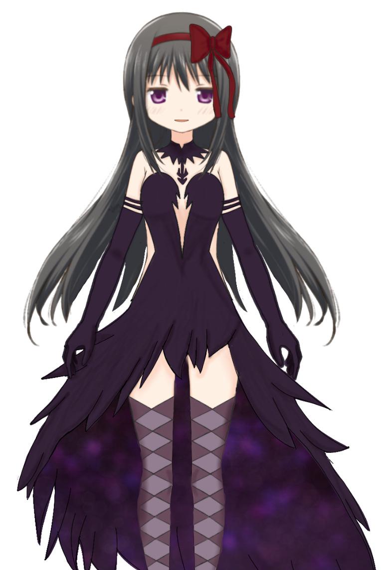 (OC) Devil Homura sprite edit! | Scrolller