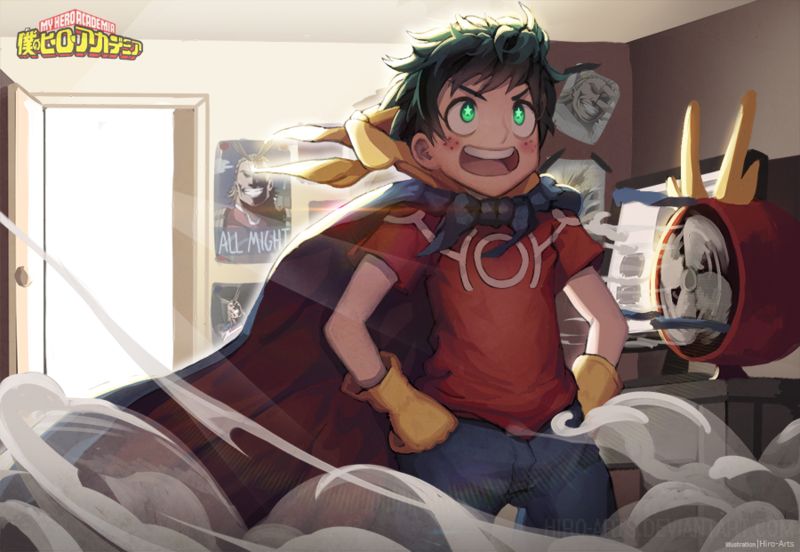 [OC][Fanart] I drew Young Deku! I hope you like it :) | Scrolller