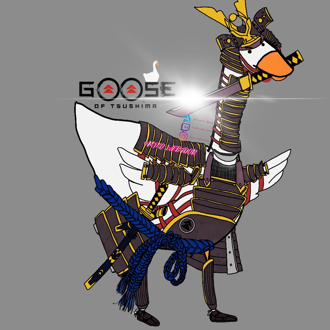 [OC] Goose of Tsushima | Scrolller