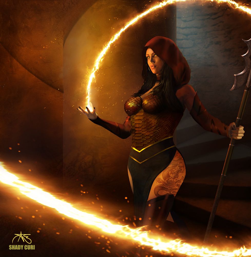 [OC] Guiding Flame by Shady Curi | Scrolller