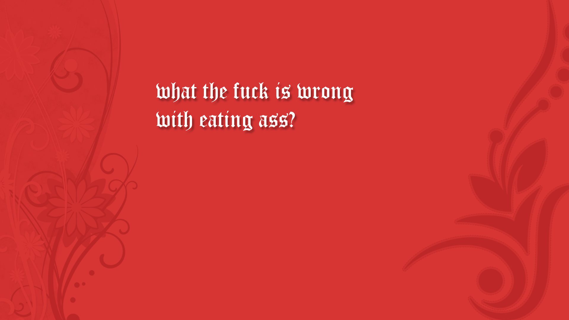 [OC] Mild. Classy. Not subtle [1920x1080] | Scrolller