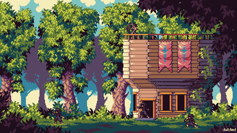 [OC] Overgrown Thief Outpost | Scrolller