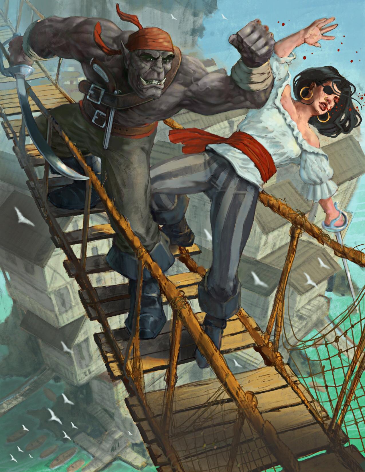 [OC] Pirate Fight! | Scrolller