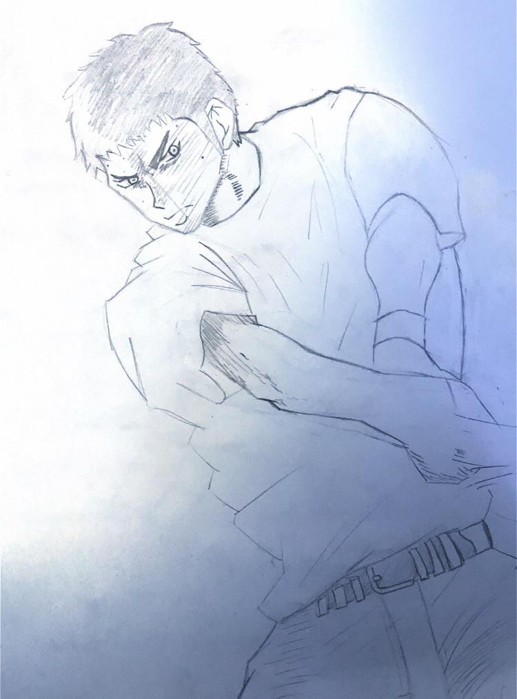 (OC) Quick sketch of Captain Tetsu sorry I don’t usually draw bodies lol | Scrolller