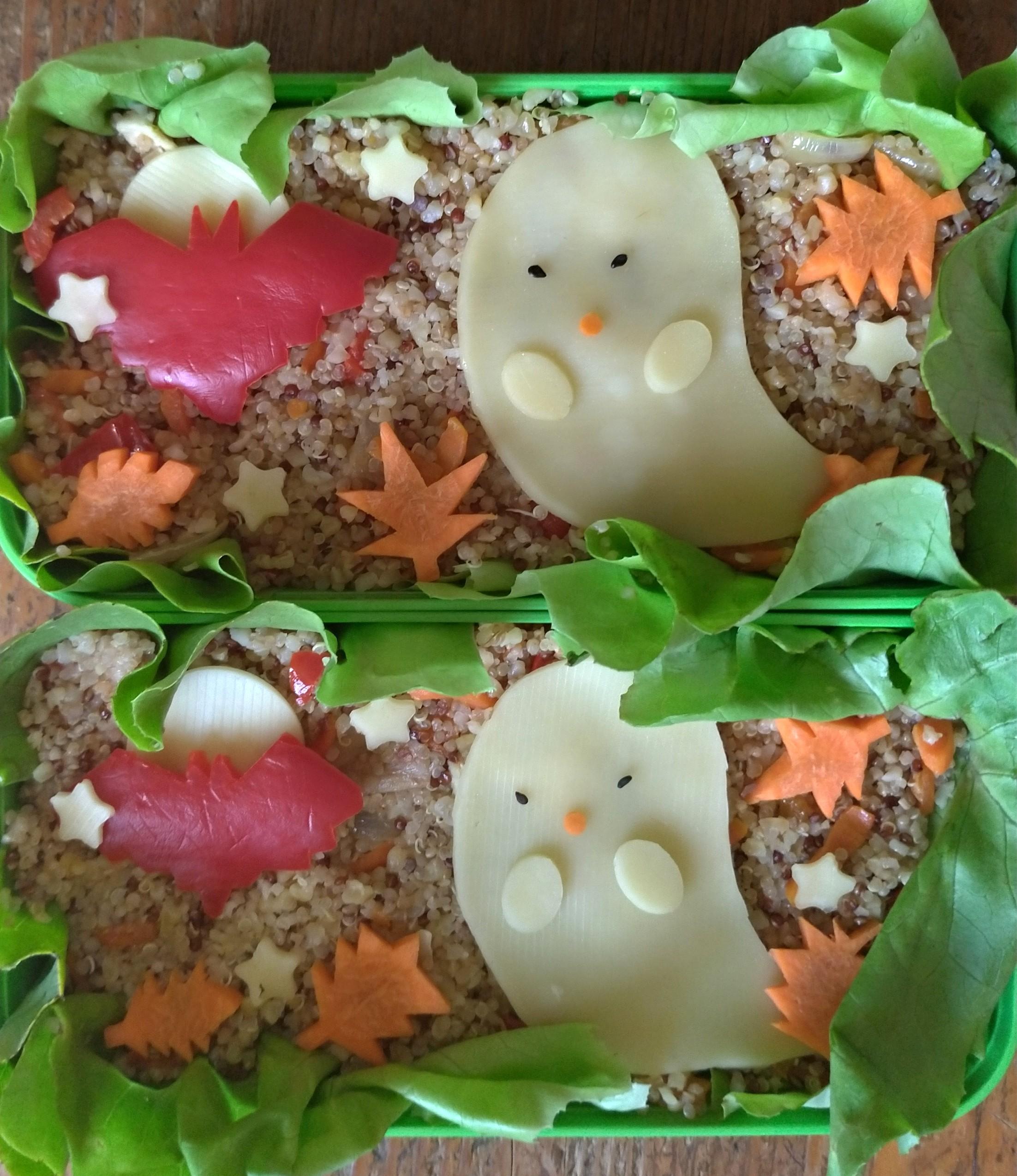 October themed bento | Scrolller