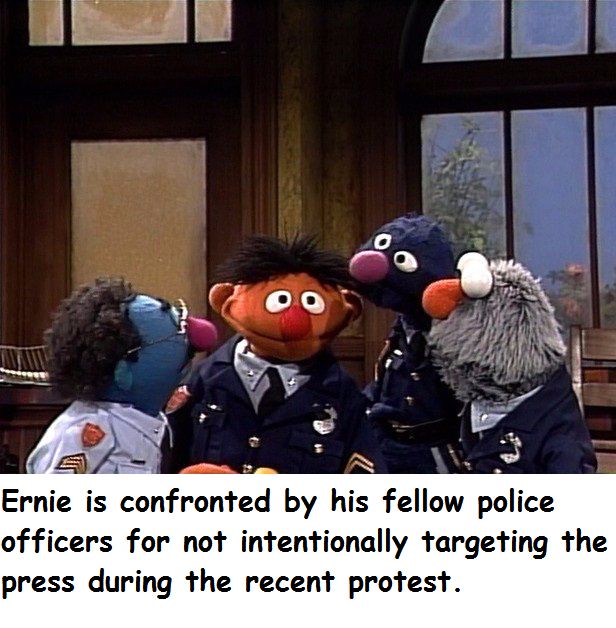 Officer Ernie and current events. | Scrolller