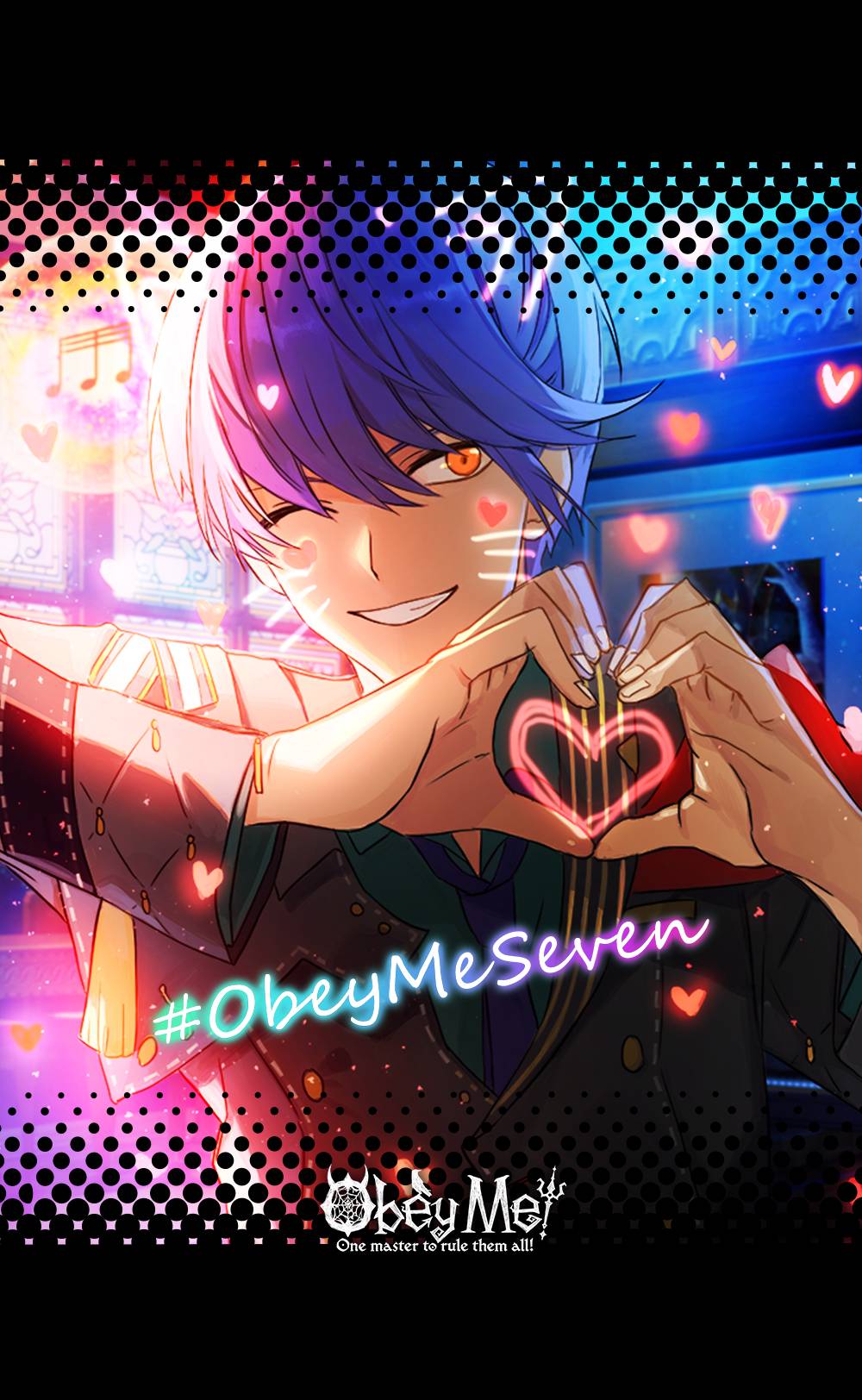 Official Obey Me! Wallpaper. Finally we get a high quality version of this Levi art!! | Scrolller