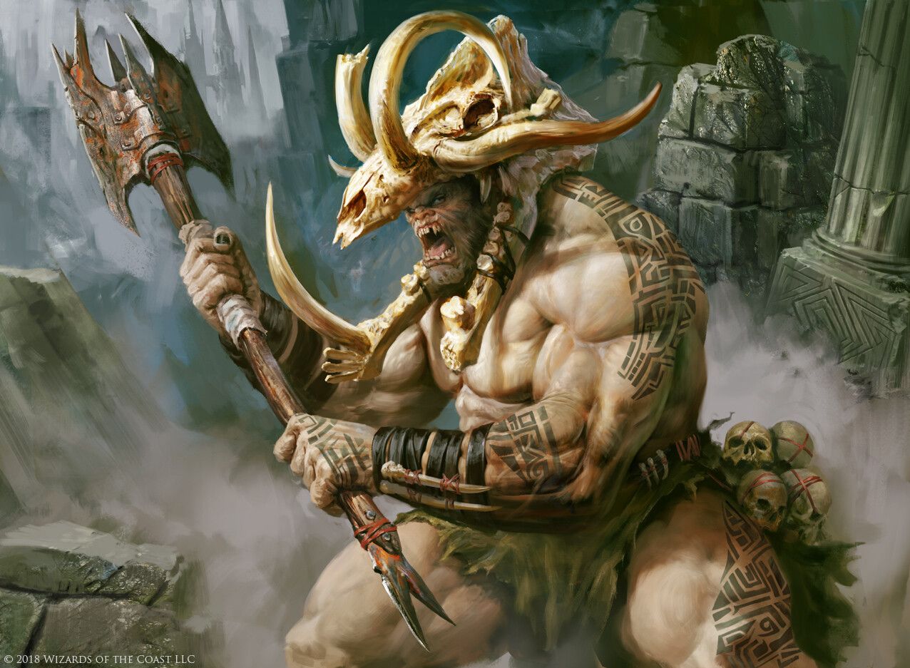 Ogre Painbringer by Antonio J. Manzanedo | Scrolller