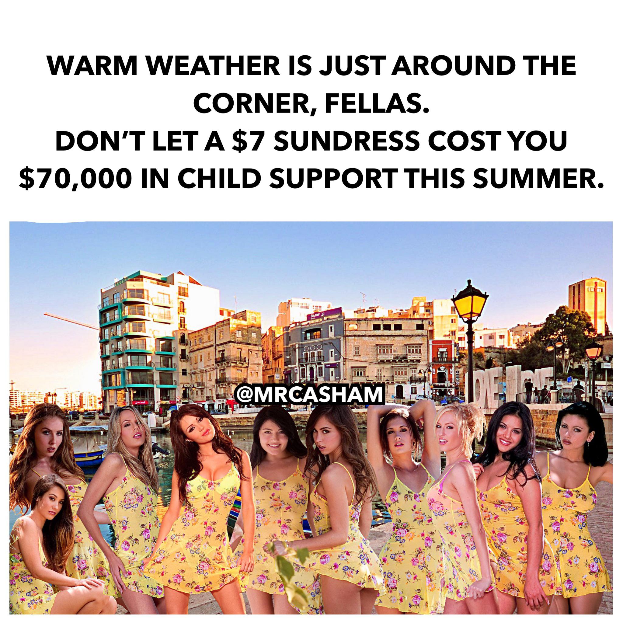 Oh and if you’re wondering, Yes. They all did a solo photoshoot with LITERALLY the same dress ...