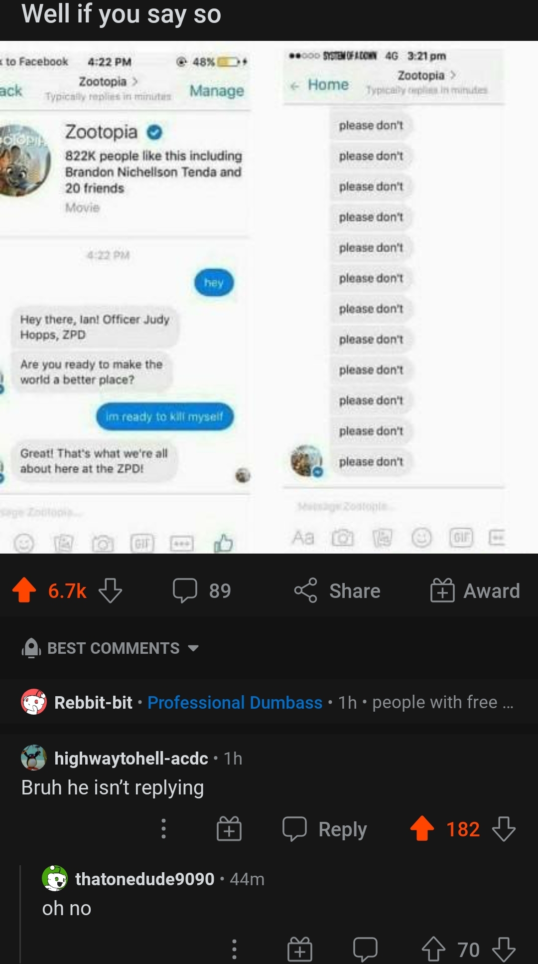 Oh no, anyway. | Scrolller