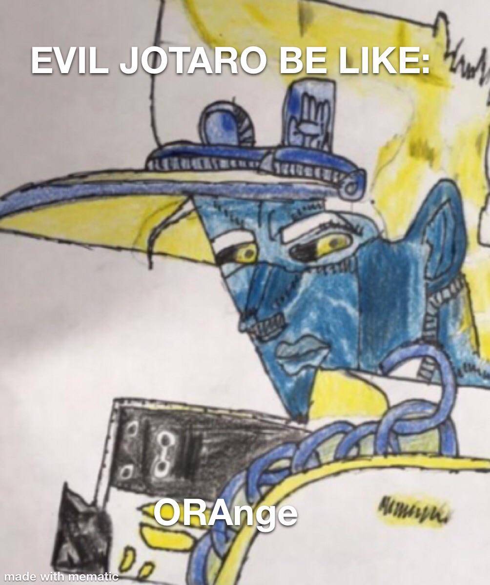 OH NO, JOTARO SAYS BAD PUN. | Scrolller