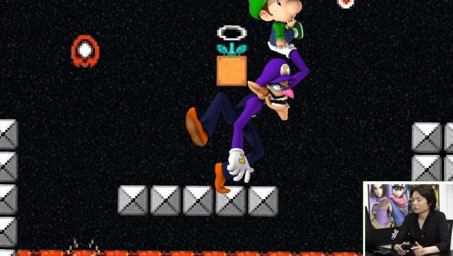 Oh no Sakurai dont make waluigi do it | Scrolller