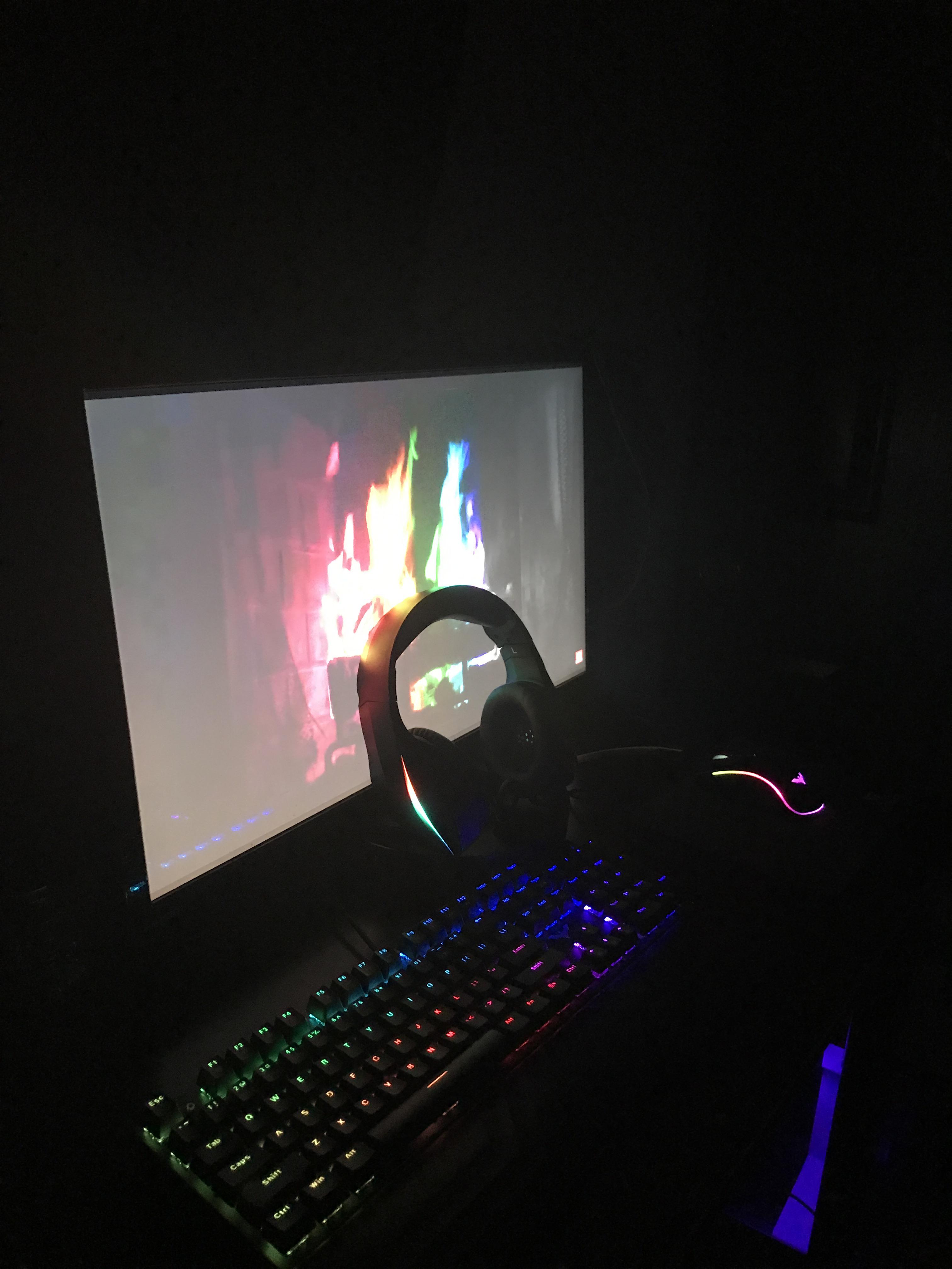 Oh well, Rate my “Setup” Reddit! I use it for school, streaming occasionally and oh yes, Gaming ...