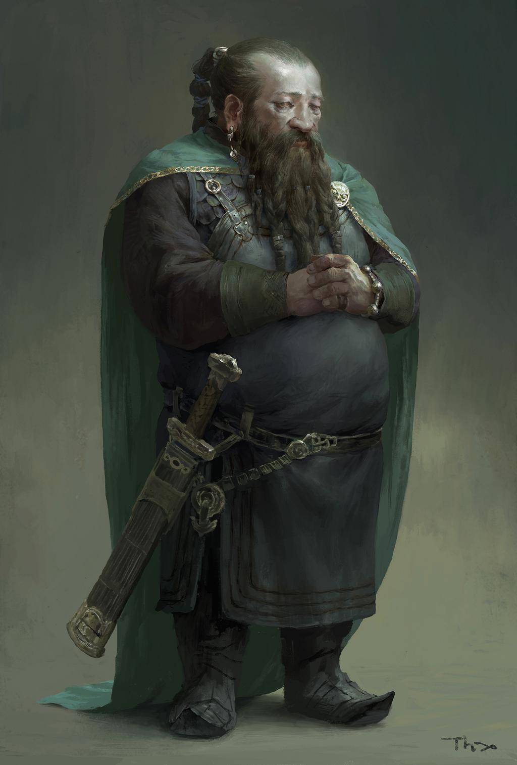 Old Dwarf by Tianhua Xu | Scrolller
