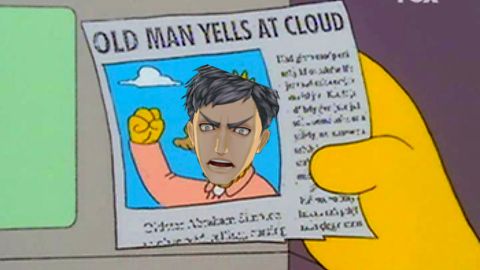 Old man yells at cloud | Scrolller