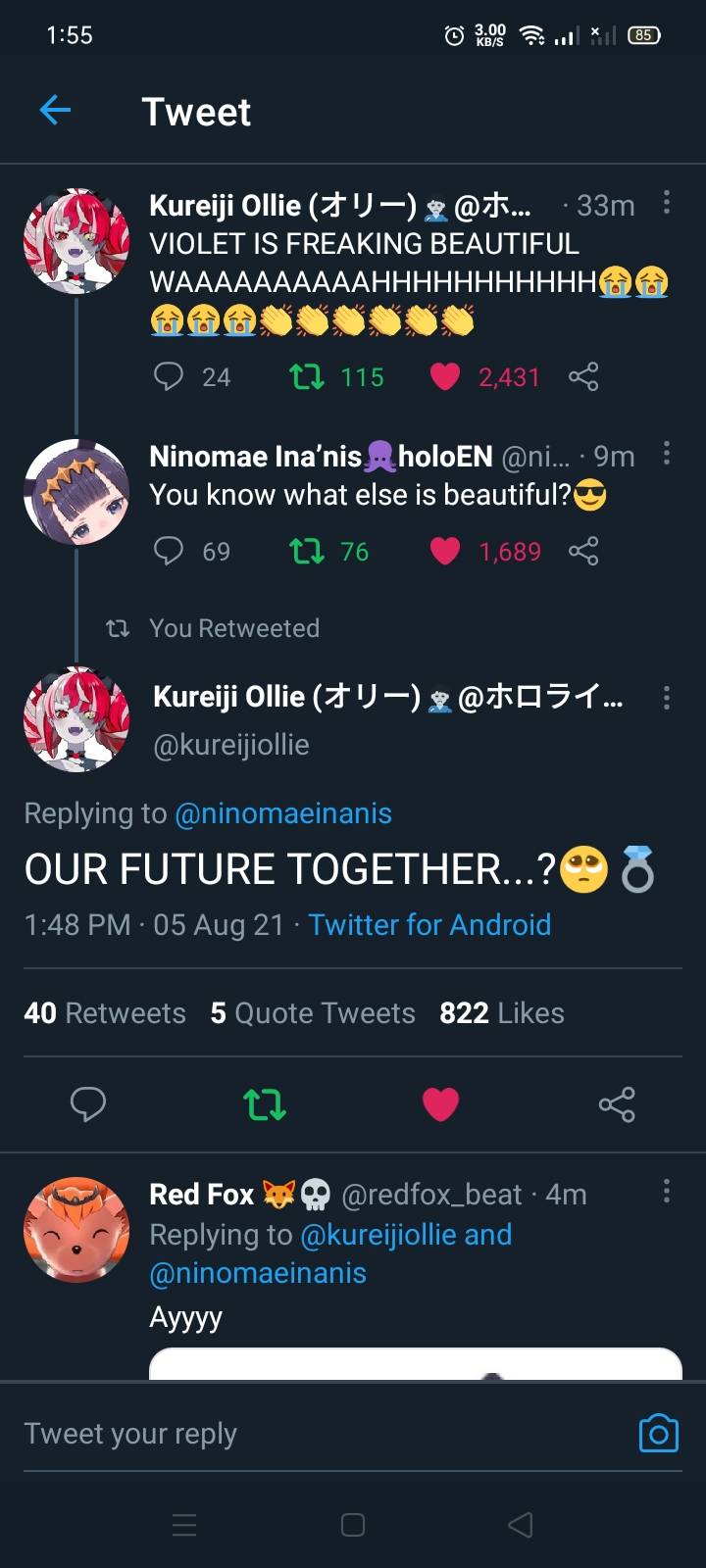 Ollie's flirting style is on different level | Scrolller