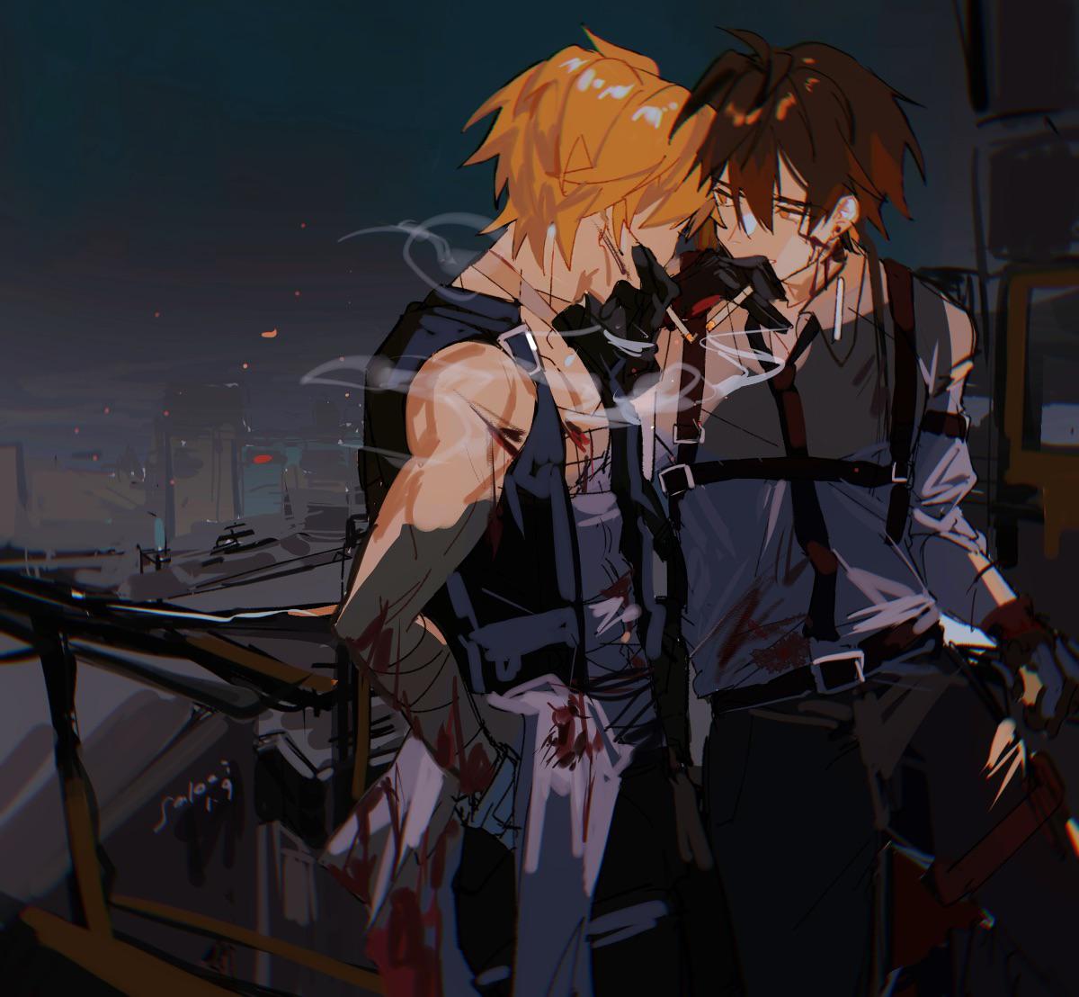 On a smoke break | Scrolller