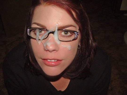 On Her Glasses Scrolller