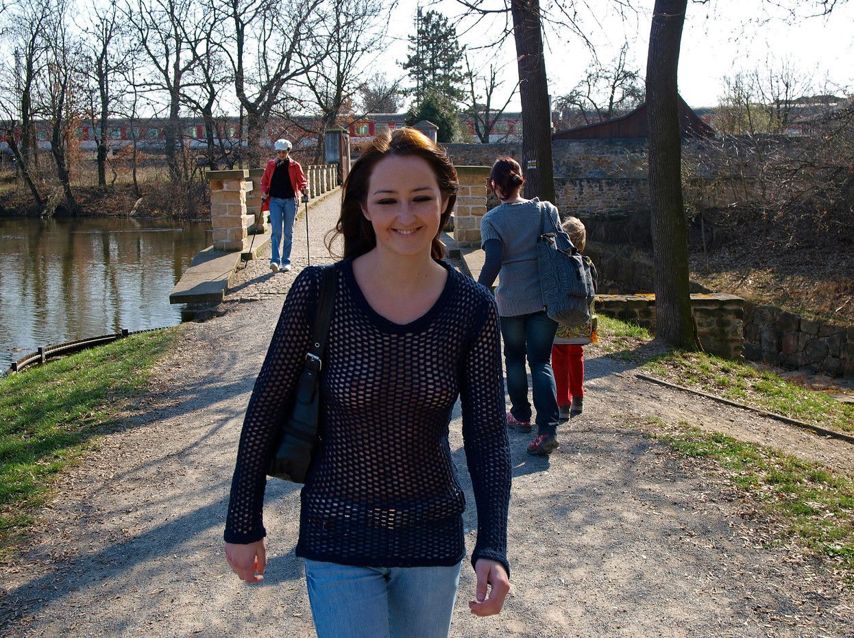 On her way to class | Scrolller