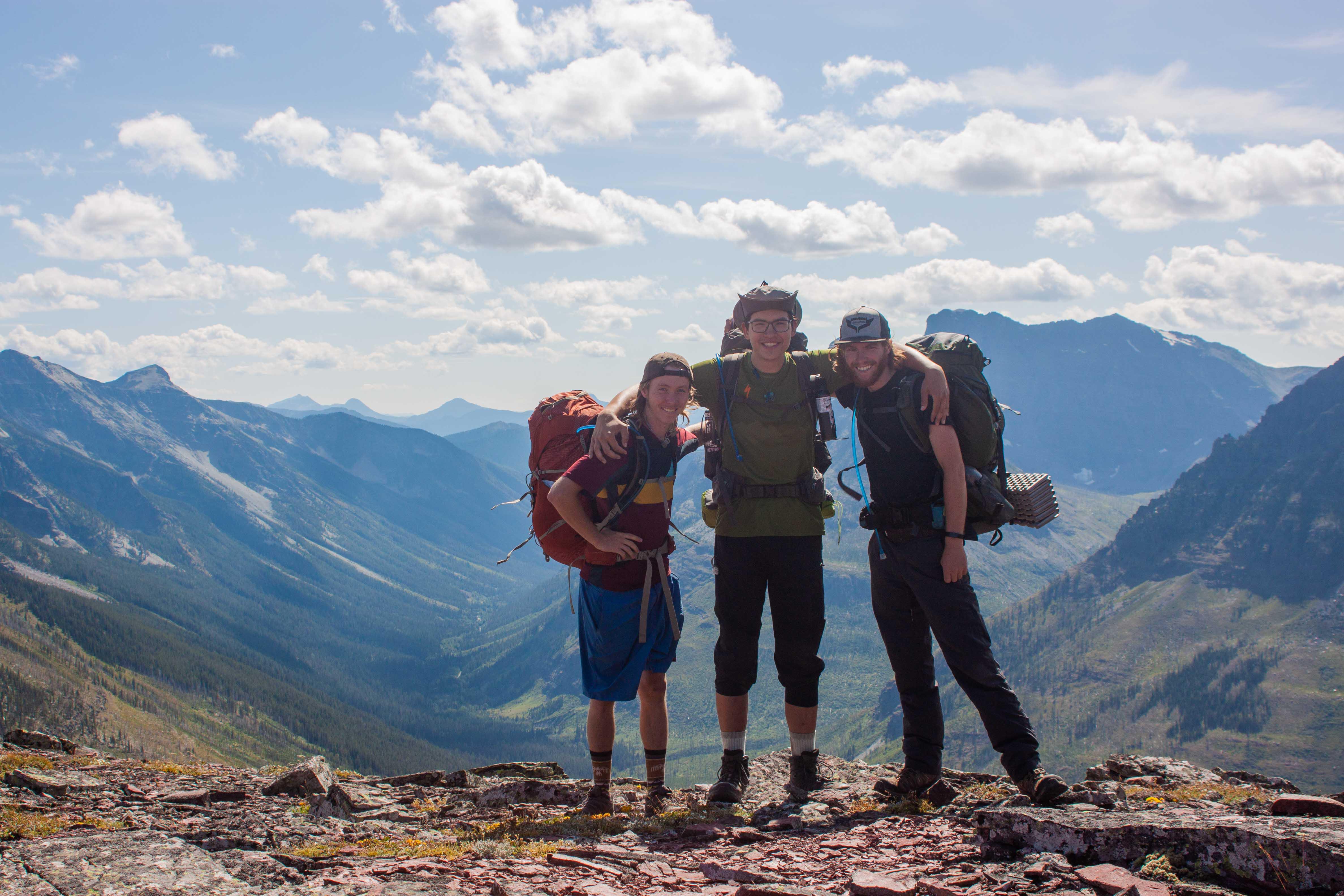 On the Continental Divide last summer in Glacier NP. The best backpacking I've ever done ...