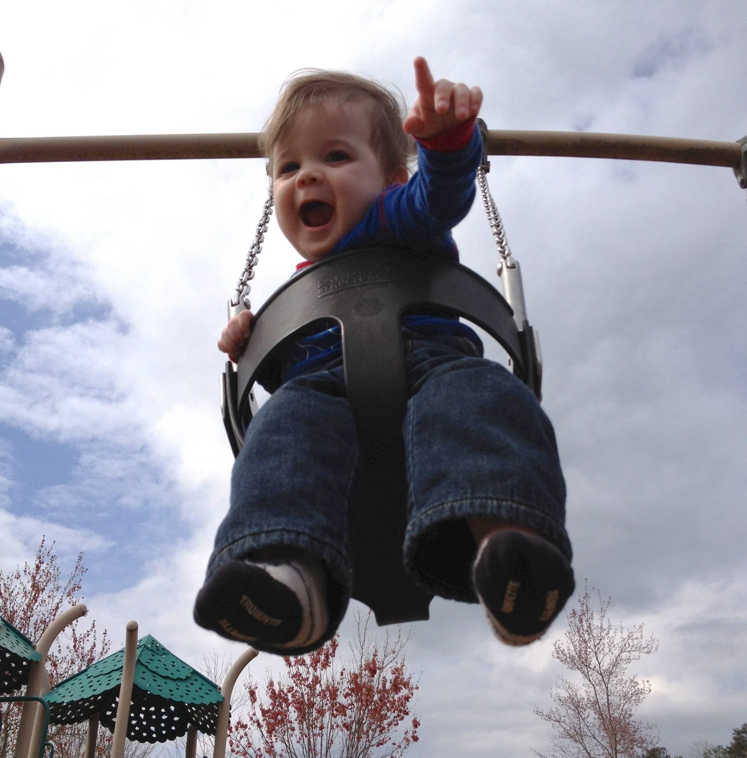 On the swing | Scrolller