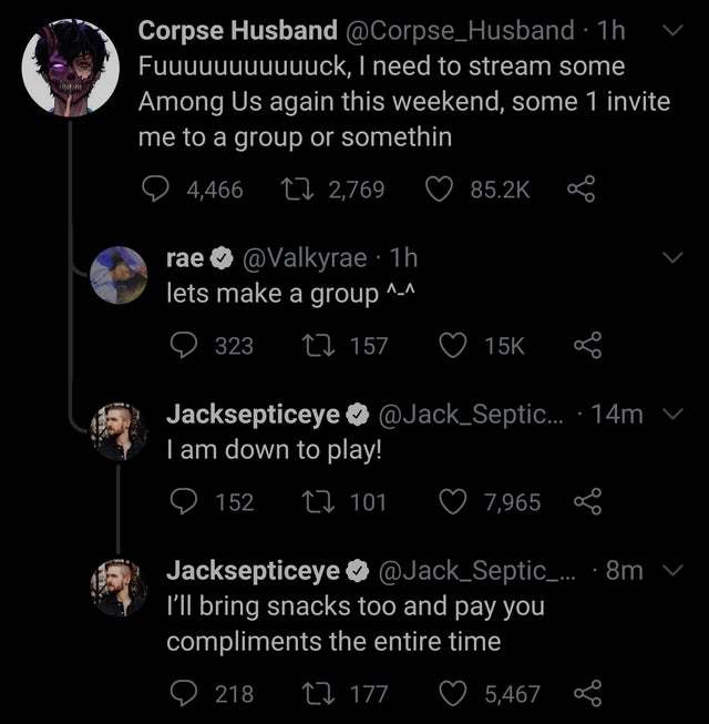 One can only hope that we see more Corpse streaming content soon | Scrolller