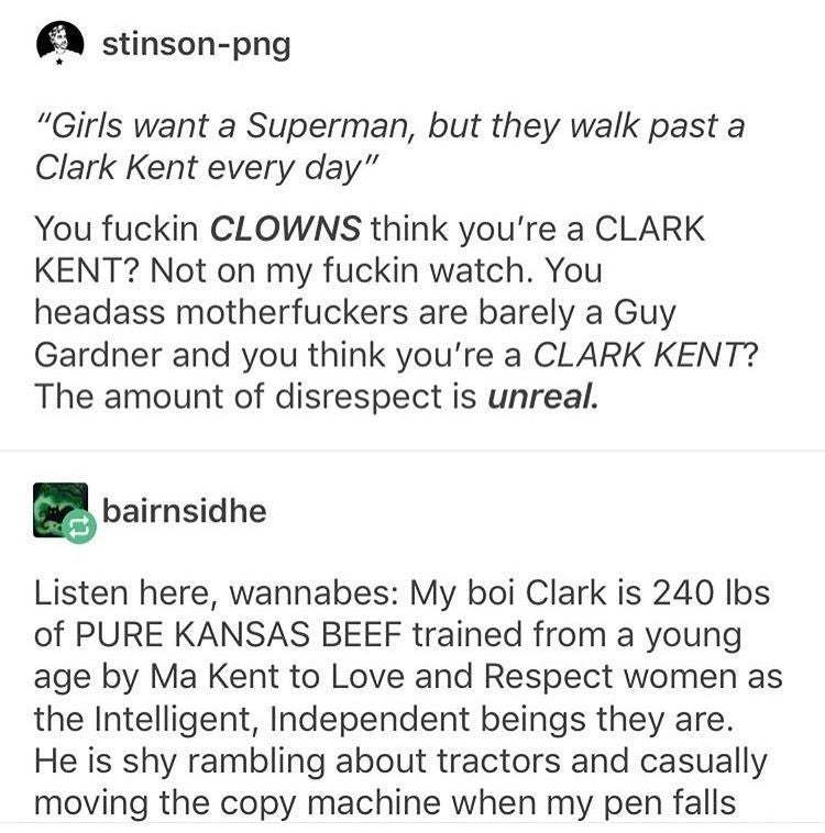 One does not simply Clark Kent | Scrolller