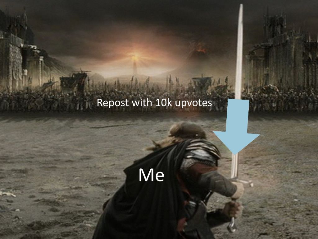One does not simply repost on Lotrmemes | Scrolller