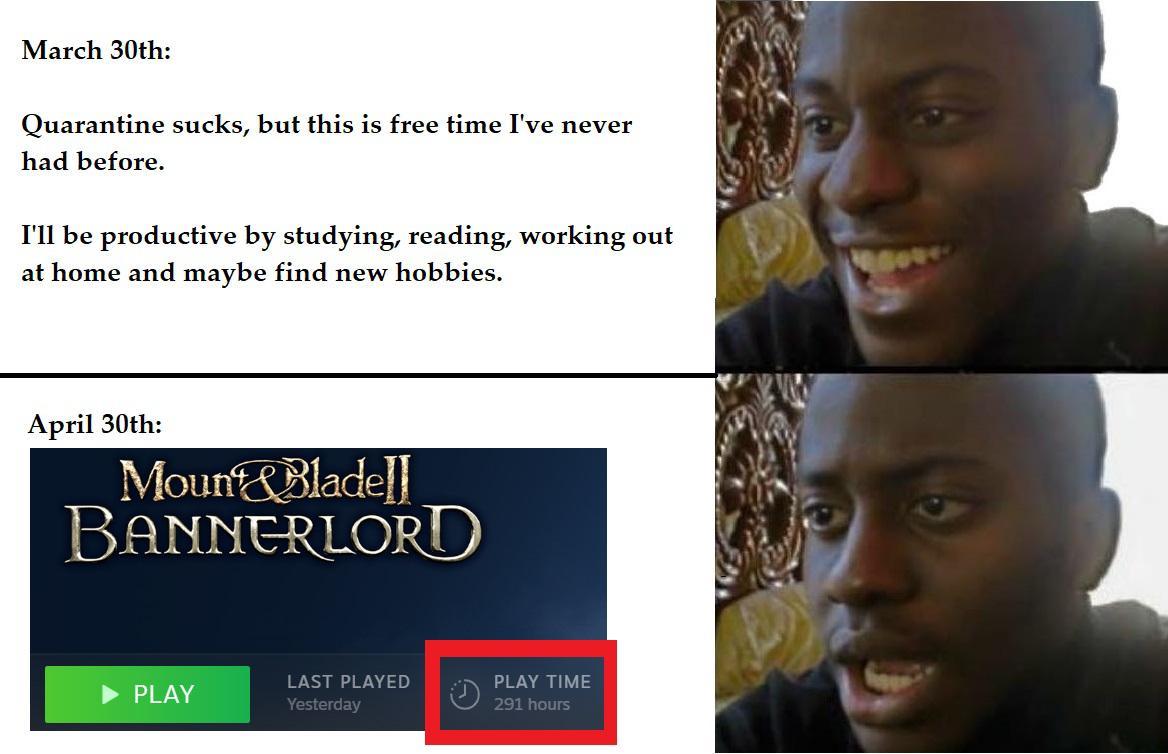 One month of Bannerlord summed up. | Scrolller