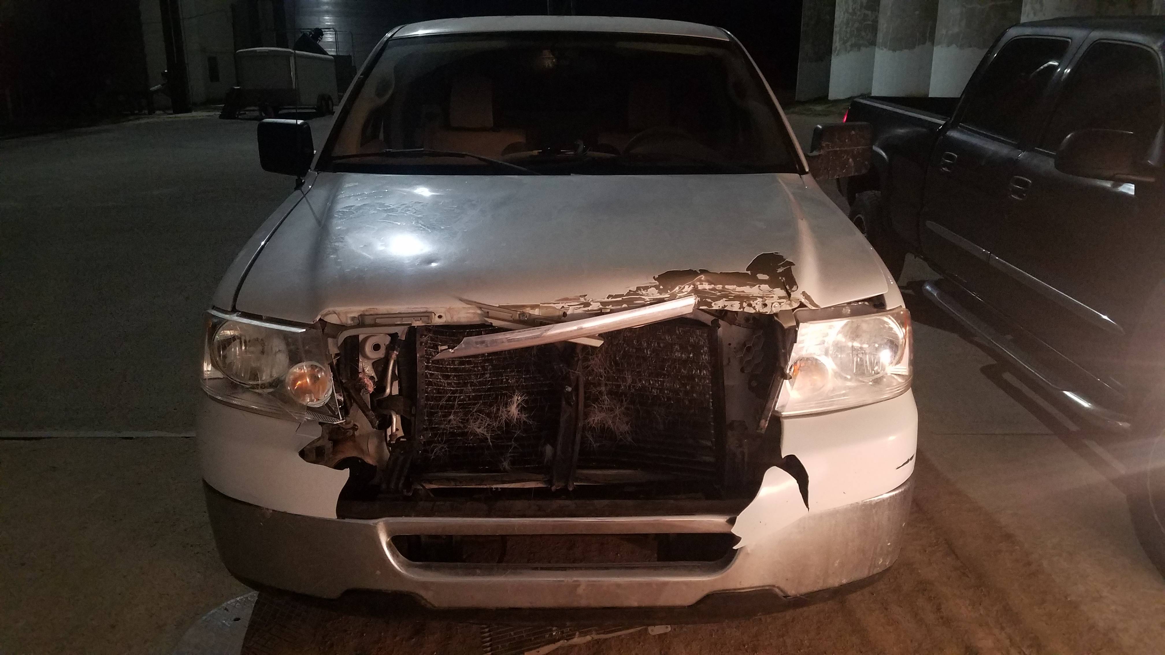 One of the four legged fucktards jumped out in front of my truck a couple mornings ago. $2600 in ...