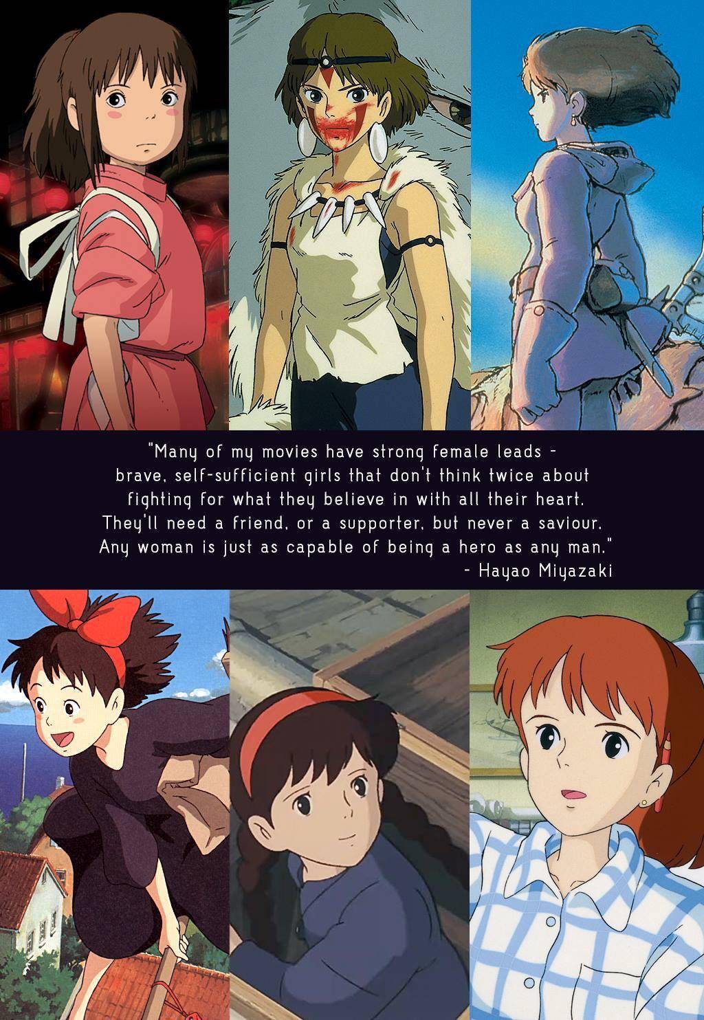 One of the many reasons that I love Studio Ghibli and Hayao Miyazaki. | Scrolller