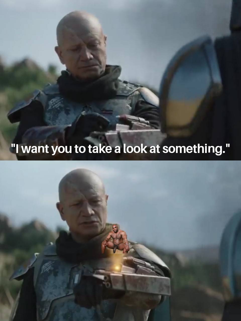 One thicc boi showing appreciation for another | Scrolller