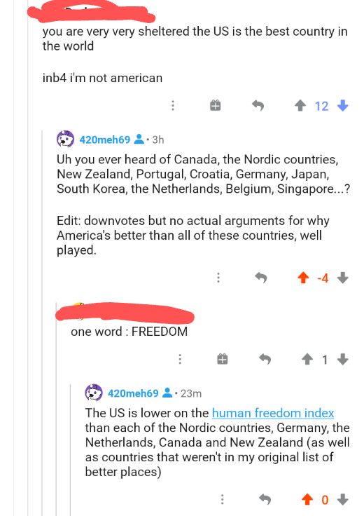 One word: FREEDOM | Scrolller