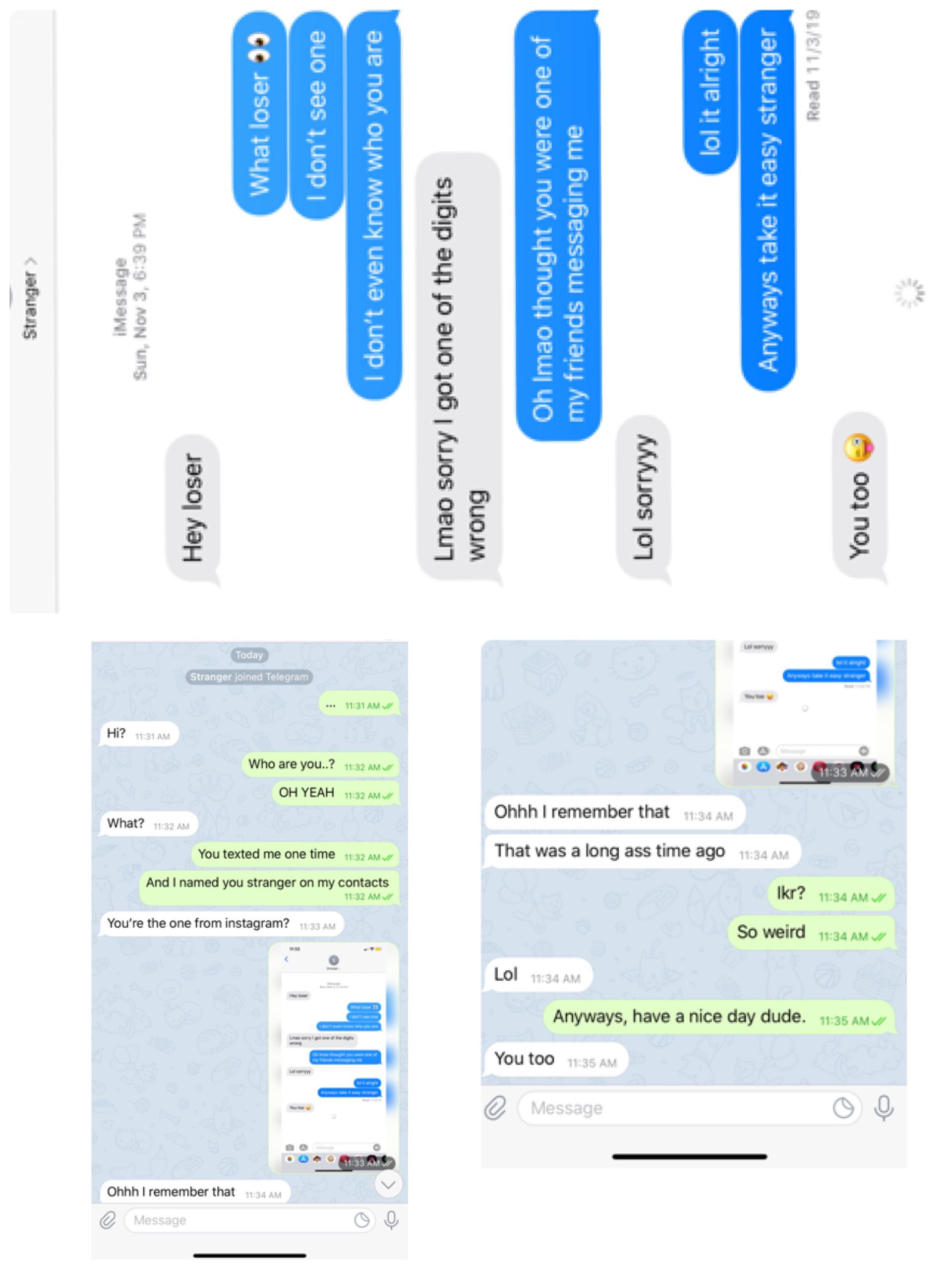 One year later... (sorry for weird formatting) | Scrolller