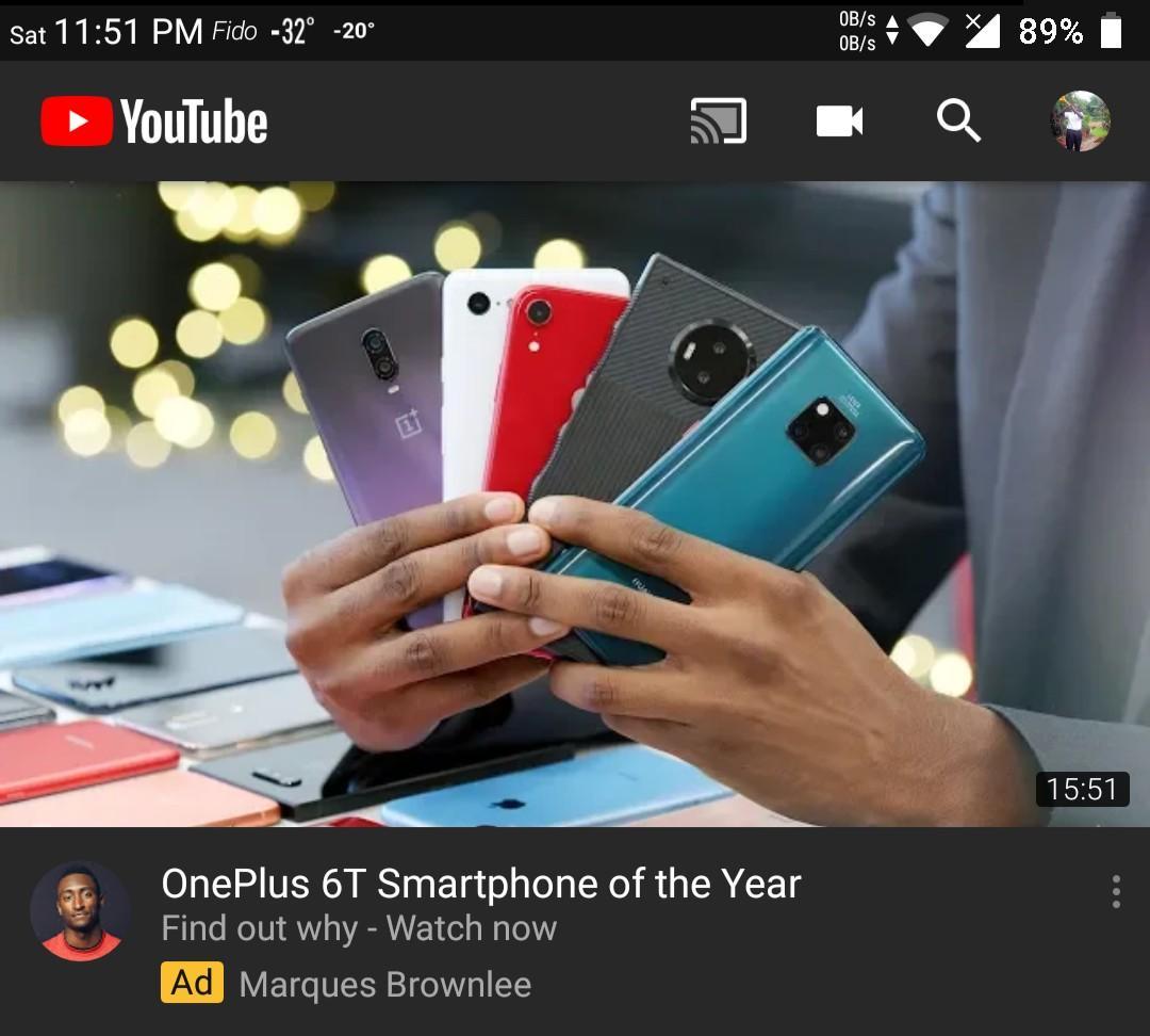 OnePlus at it again by sponsoring Marquees video? YouTube makes it look like Marquees is the one ...