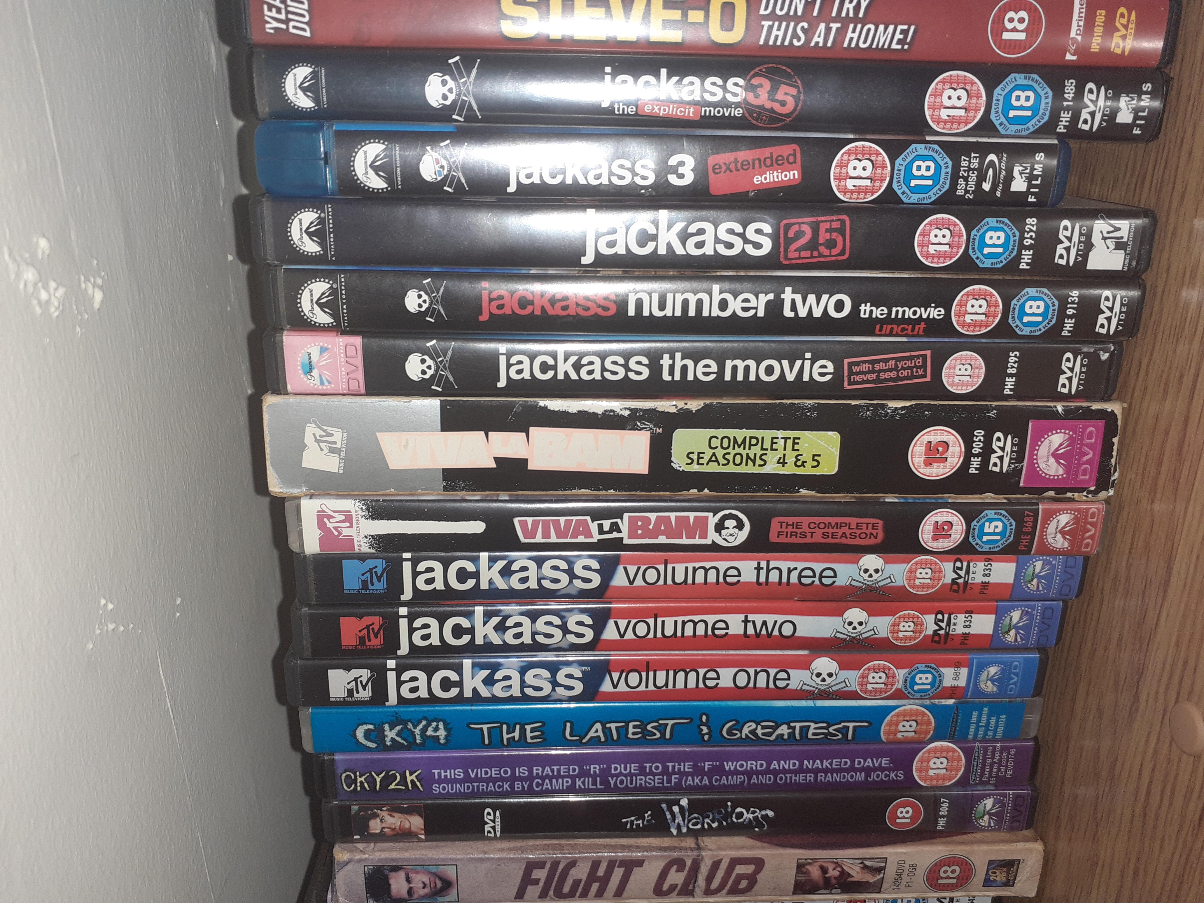 Only missing Wildboyz and 2 CKY dvds | Scrolller