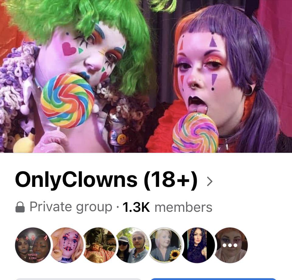 🤡OnlyClowns (18+) FB group (link in comments) | Scrolller