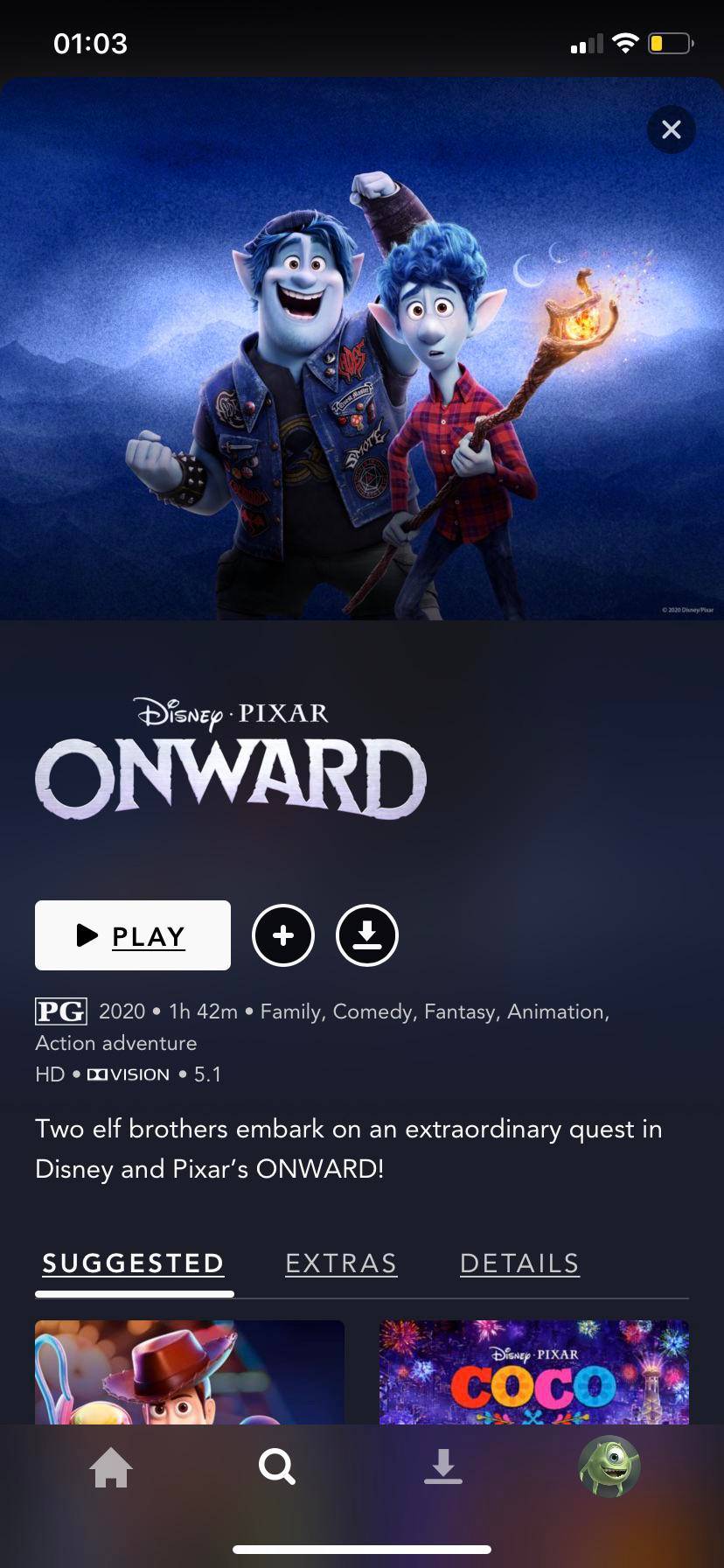 Onward is now available in Canada! | Scrolller