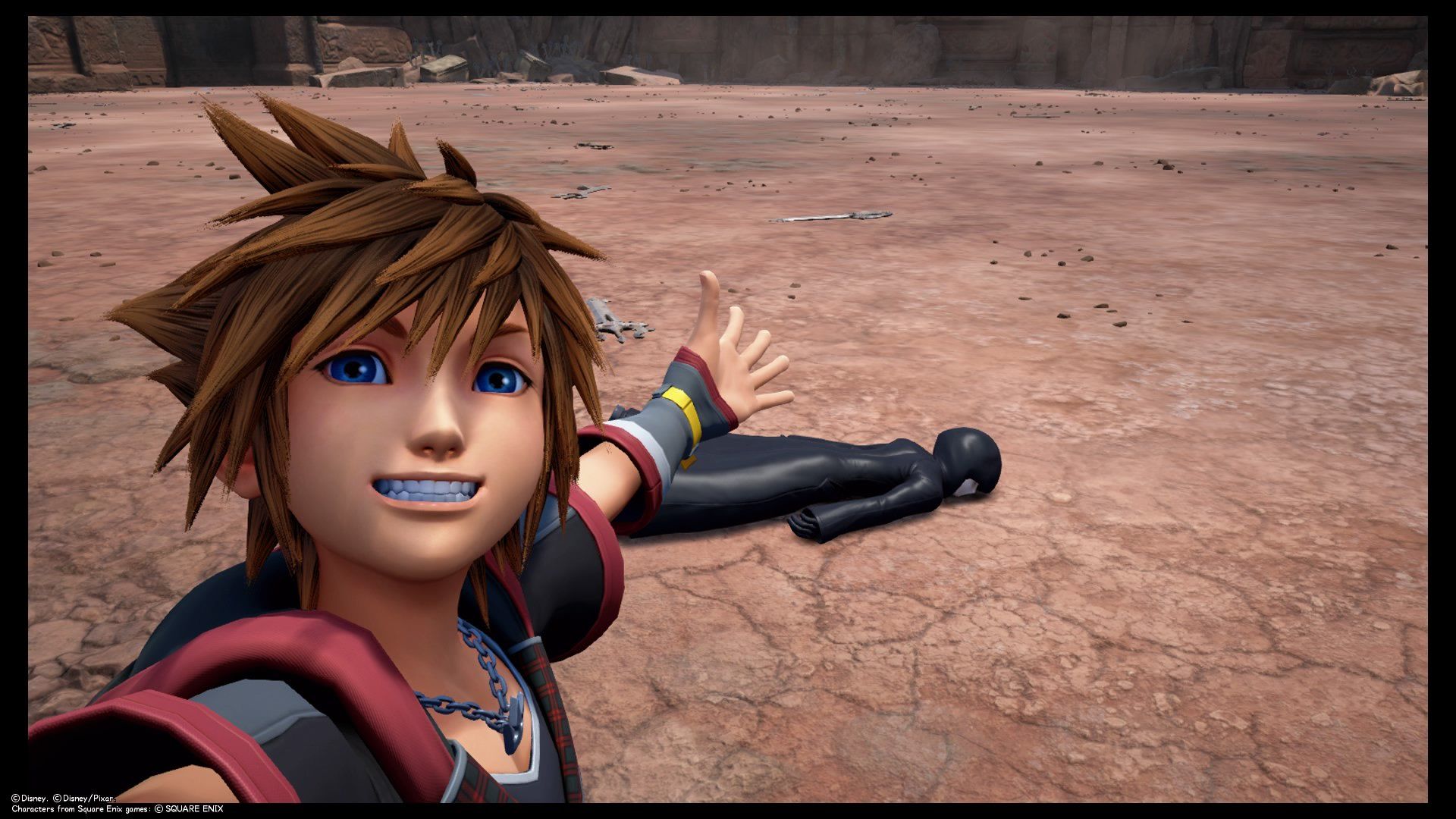 Oof. Sora is happy he killed someone. | Scrolller
