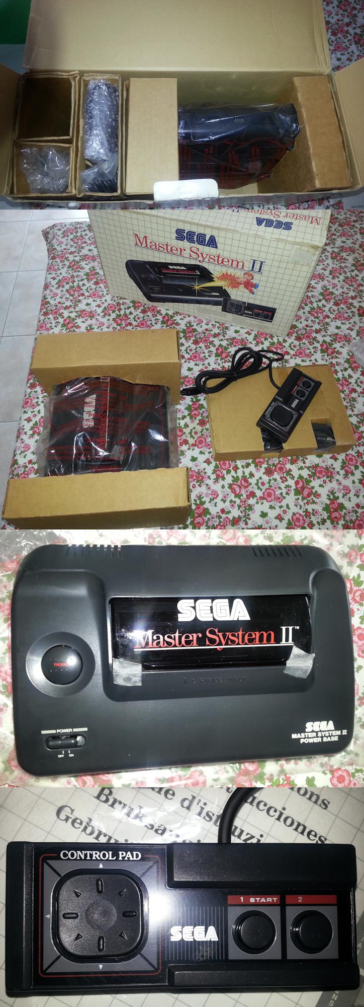 Opening your newly bought gaming console the Sega Master System 2.. | Scrolller