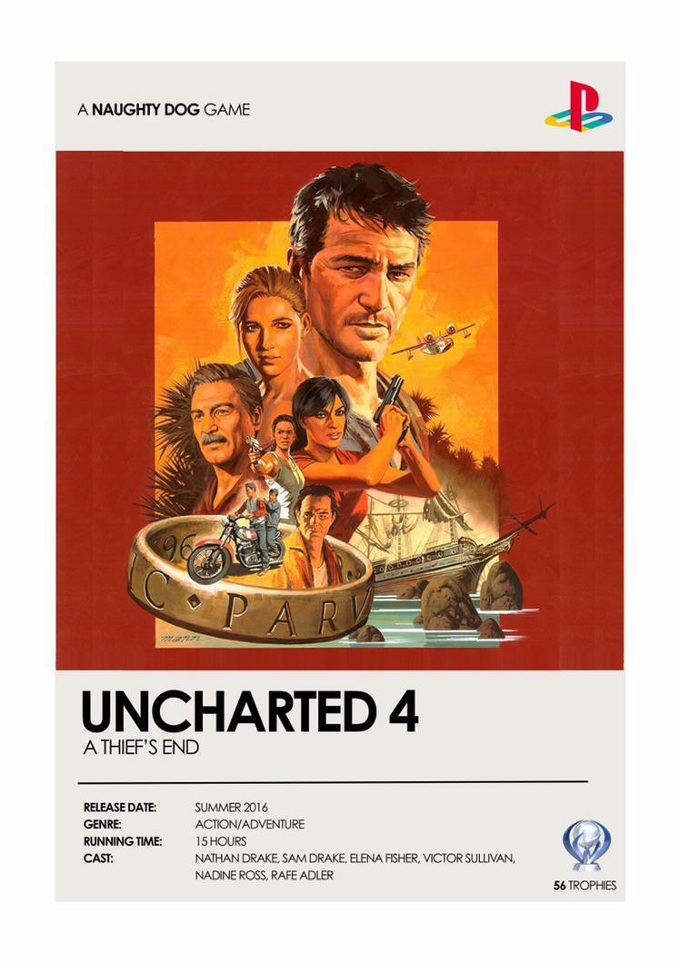 Opinions on this uncharted 4 movie style poster ? | Scrolller