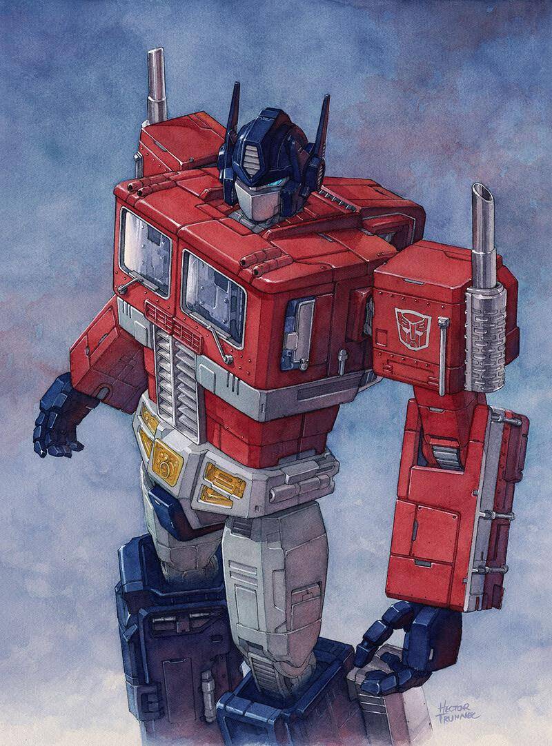 Optimus Prime by Hector Trunnec | Scrolller