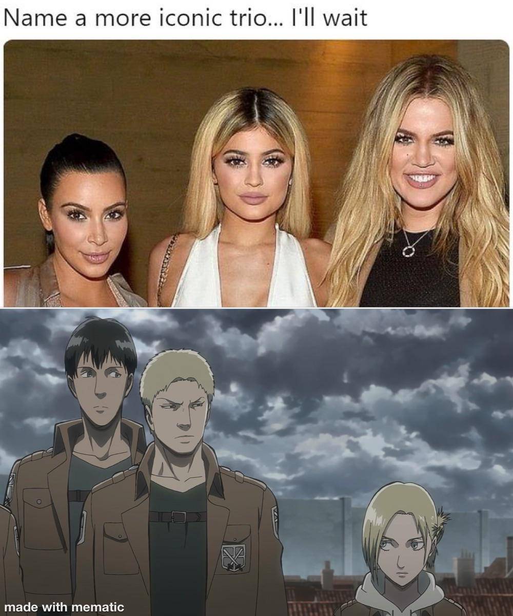 Or eren armin and mikasa | Scrolller