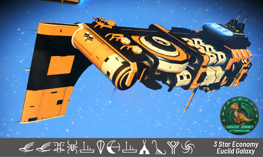 Orange & Tan Blade System Freighter. | Scrolller