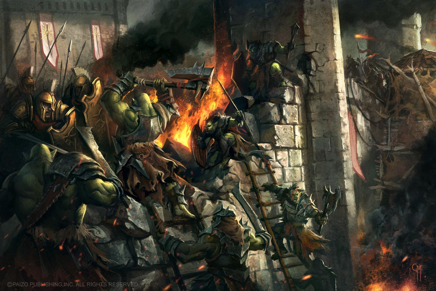 'Orc Siege' by Caio Monteiro | Scrolller