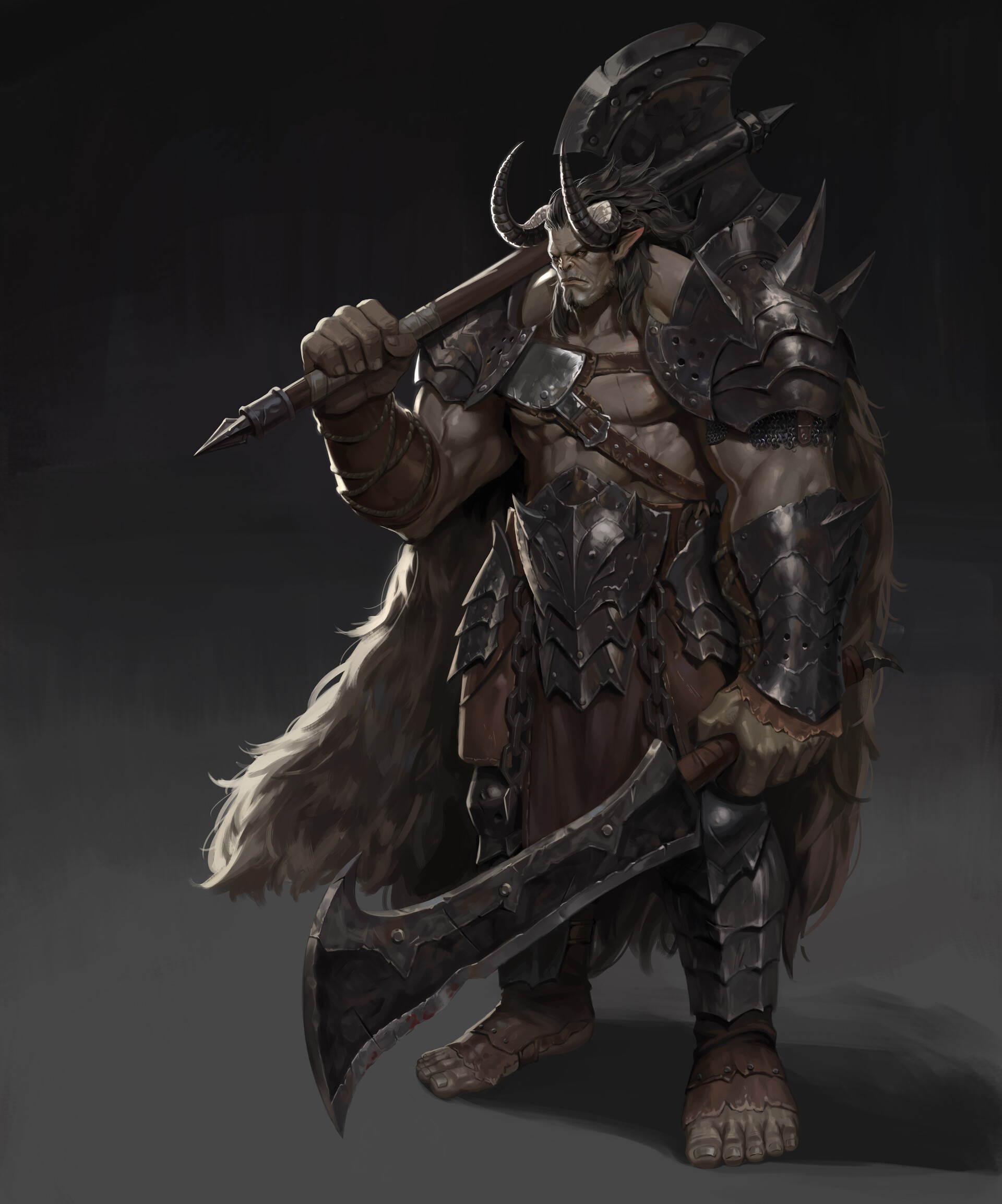 Orc Warrior by Jang Minho | Scrolller