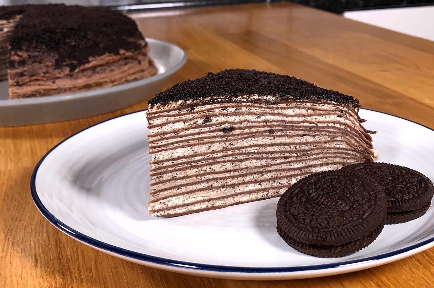 Oreo Crepe Cake | Scrolller