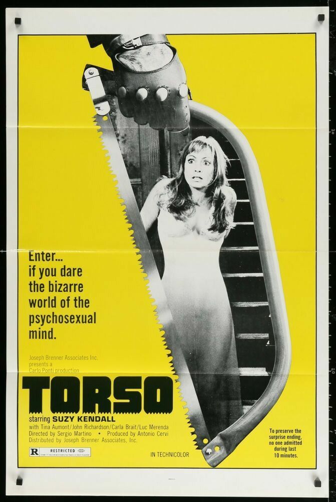 Original poster for Torso (1973) | Scrolller
