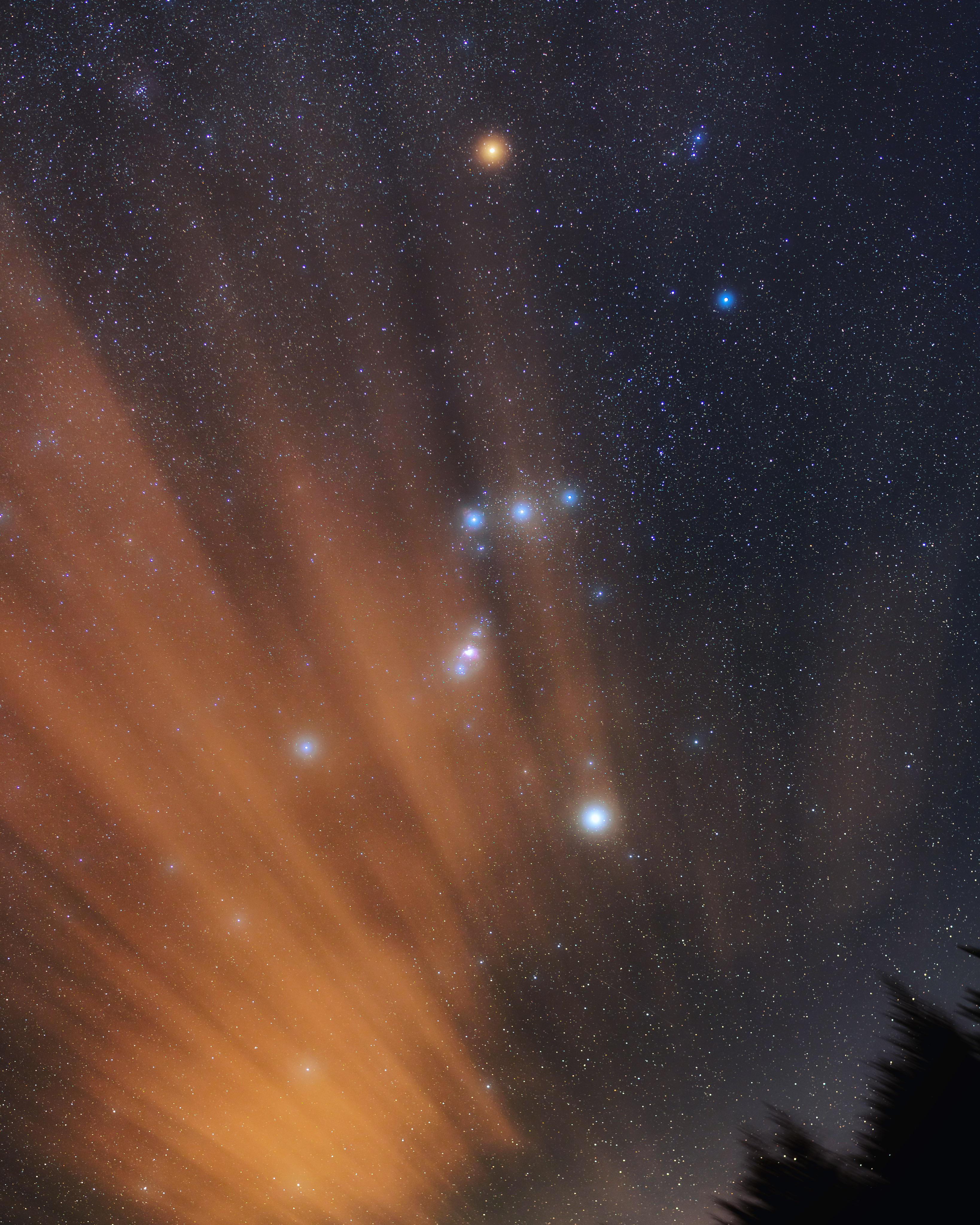 Orion through the clouds last night (OC) | Scrolller